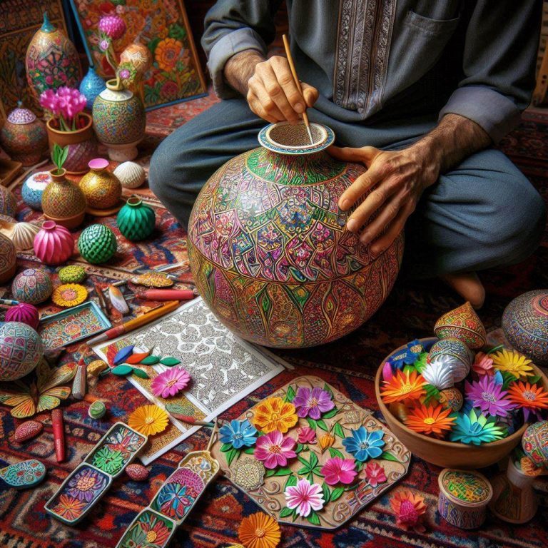 Papier-mâché Craft Kashmir - The Beautiful Art of Kashmir