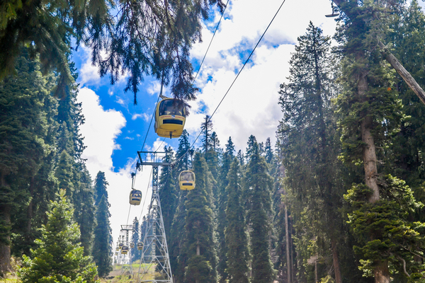 Gondola Ride Gulmarg- Gondola Ropeway in Kashmir